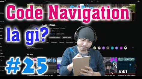 Code Navigation Là Gì Cơ Bản Unity C E25 Youtube