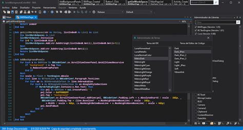 B4X 2 Themes Dark And Light For IDE Code B4X Programming Forum