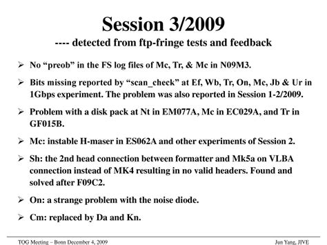 EVN Performance And Reliability Jun Yang JIVE 4 Dec Ppt Download