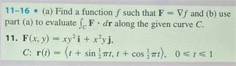 Solved A Find A Function F Such That F Gradf And Chegg Com