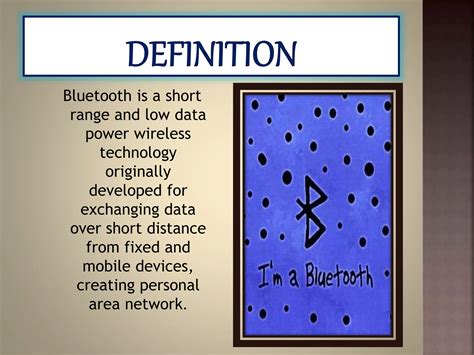 Bluetooth Information Technology Ppt