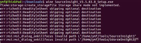 Linux下安装使用sourceinsightlinux Source Insign Csdn博客