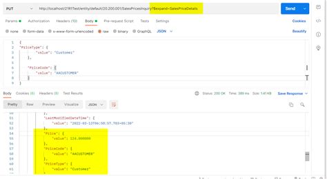 How To Get Customer Specific Pricing Out Of Acumatica Via Api Community