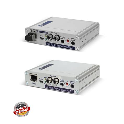 extends analogue and digital audio signals
