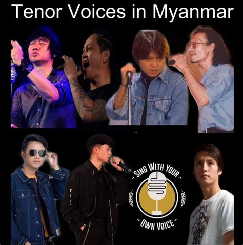 မြန်မာနိုင်ငံရှိ Tenor အသံအမျိုးအစားများ 🤩🗣️🎤 မြန်မာနိုင်ငံမှာတွေ့ရတဲ့ Tenor ၄ မျိုးကို