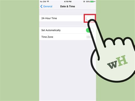 How To Set A Hour Clock On An IPhone Steps With Pictures