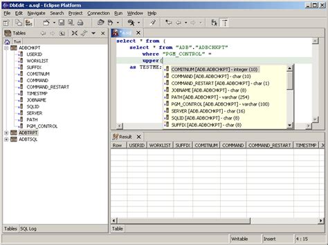 Dbedit Plugin For Eclipse