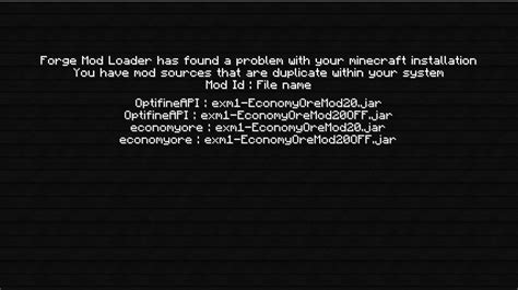 Forge Mod Loader Has Found A Problem With Your Minecraft Installation Проблемы с лаунчером и