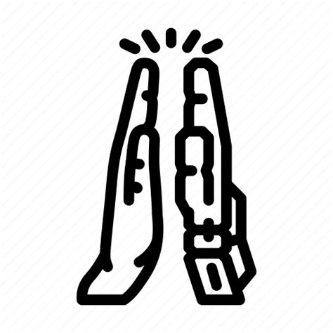 Human Robot Interaction Industry Automation Robotics Cybersecurity Icon Download On