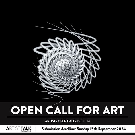 Submission Fee For Open Call For Artists Issue 34 Artists Open Call