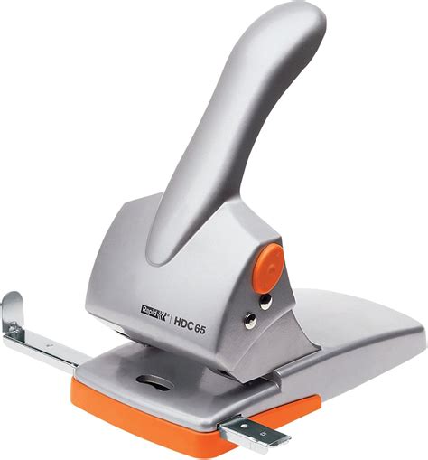 Rapid Perforateur Hdc65 65 Feuilles Réglette De Guidage Avec