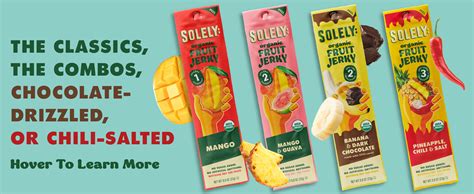 Solely Organic Mango Fruit Jerky 1 Individually Wrapped
