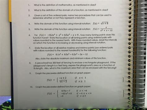Domain Math Definition
