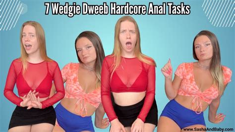 7 Wedgie Dweeb Hardcore Anal Tasks Butt Plug And Dildo Play Intense Dweeb Bully Session