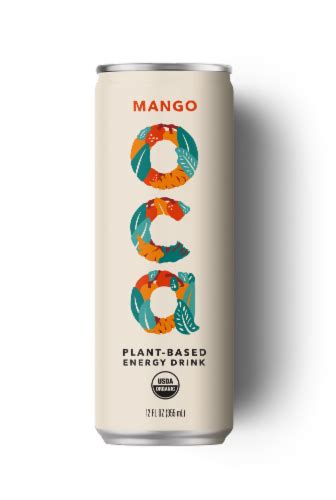 Oca Mango Plant Based Energy Drink 12 Fl Oz Ralphs