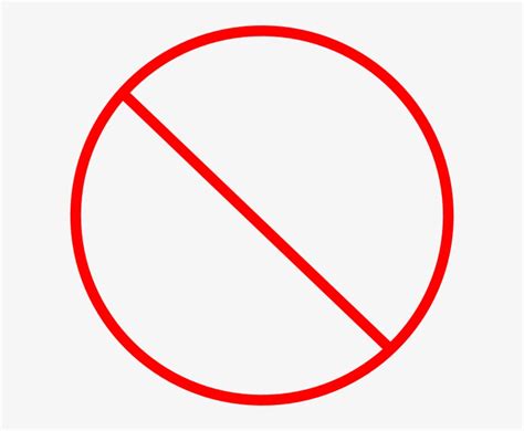 Red No Sign