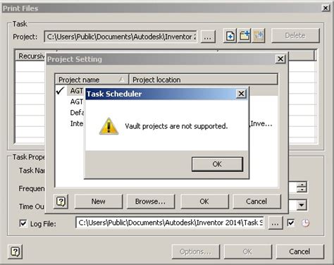 Solved Task Scheduler Unable To Resolve Link Autodesk Community