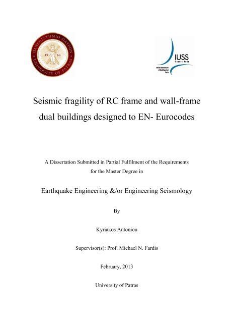 Seismic Fragility Of Rc Frame And Wall Frame Dual Buildings Designed