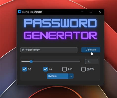 Github Olegfour Password Generator