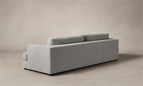 The Varick Sofa Nubuck Leather Rye Maiden Home