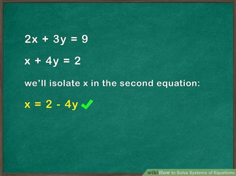 Ways To Solve Systems Of Equations WikiHow