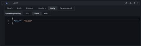 Query Editor Grafana Plugins Documentation
