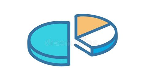 Graphic Of A Pie Chart Symbolizing Data Analysis And Proportions Vector Design Generative