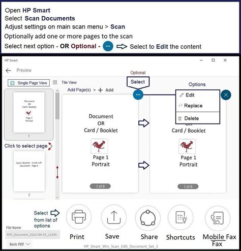 Solved How Do I Scan A Document And Save As A Pdf Hp Support