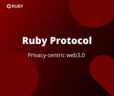Ruby Protocol And Its Application By Jimmy E Medium