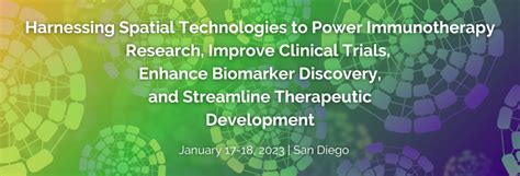 Home Spatial Biology For Immuno Oncology Summit