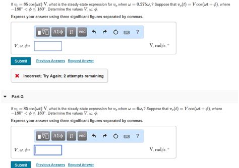 Solved Part C Consider The RC Filter Shown In Figure Chegg