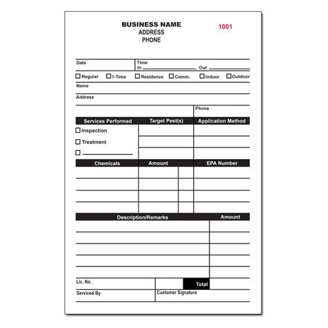 Pest Control Report Template Social Media Template