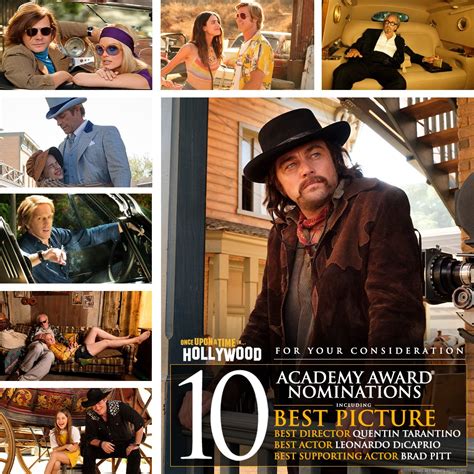 Once Upon A Time In Hollywood On Twitter Foryourconsideration In All
