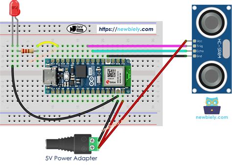 Arduino Nano 33 Iot Ultrasonic Sensor Led Arduino Nano 33 Iot
