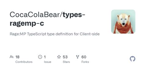 github cocacolabear types ragemp c rage mp typescript type definition for client side