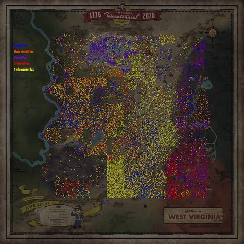Mappalachia Now With Maps Of Flux Fo76