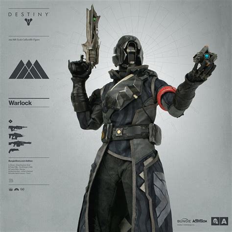 Threea 3a Toys Destiny Warlock Bungie Limited Edition 1 6 Action Figure