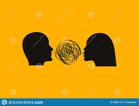 Couple Quarrel Verbal Aggression Stock Vector Illustration Of Anger Design 138871727