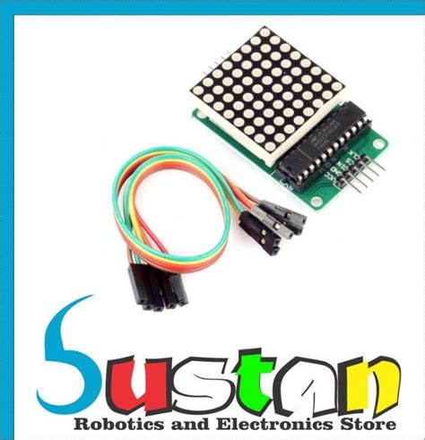 max7219 led dot matrix 8x8 display module max 7219 dip 8 8 for arduino