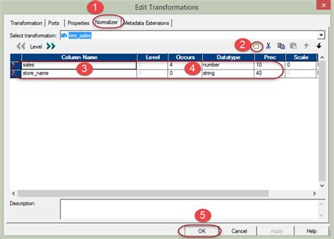 Normalizer Transformation In Informatica With Example