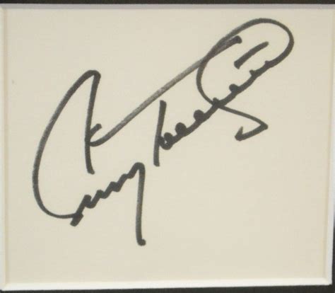 Conway Twitty Autograph Signed Index Card Framed Along With 8 X 10 Photo