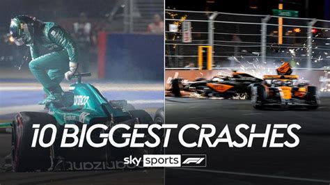 The 10 Most Dramatic Crashes From The 2023 F1 Season F1 News Sky Sports