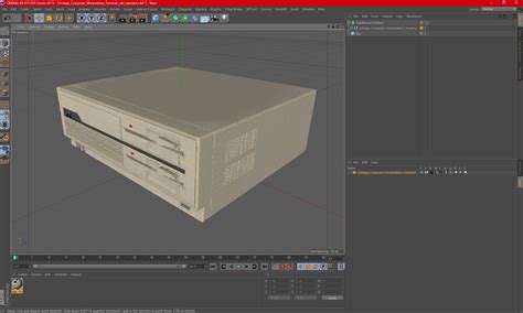 Vintage Computer Workstation Terminal 3d Model 39 Max 3ds Blend C4d Fbx Ma Lxo Obj