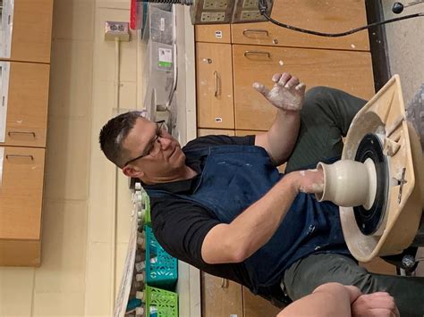 Assistant Principal Gives Pottery Throwing Demo To Class The North Star