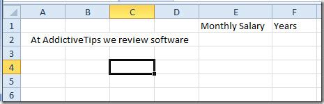 Use Spell Check In Excel 2010