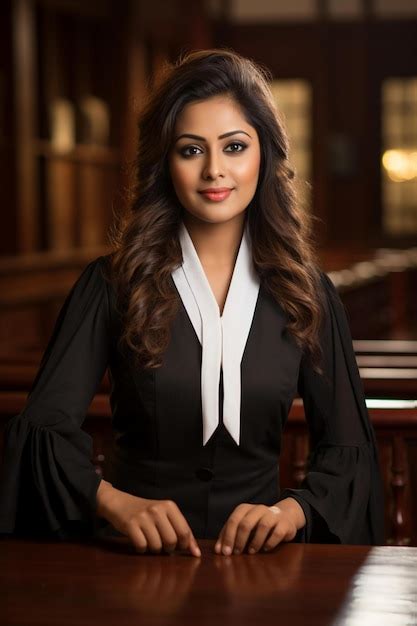 Premium Photo Female Indian Lawyer