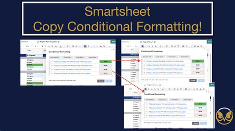 Copy Conditional Formatting Rules In Smartsheet Smartsheet Guru