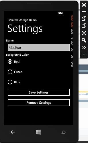 Using Isolated Storage In Windows Phone App Codeproject