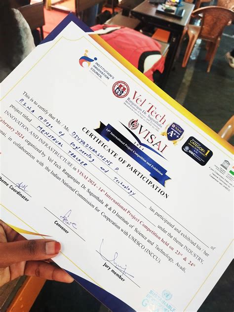 divyadharshini p on linkedin excited to have participated in the amazing visai on feb 2024