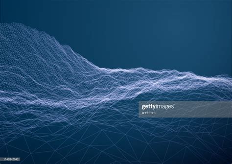 Abstract Background With 3d Mesh Grid High Res Vector Graphic Getty
